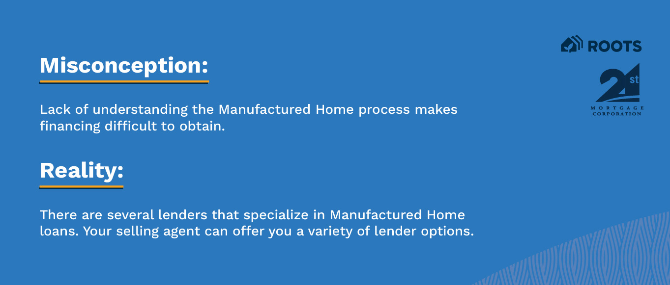 Manufactured Home Financing with 21st Mortgage Corporation